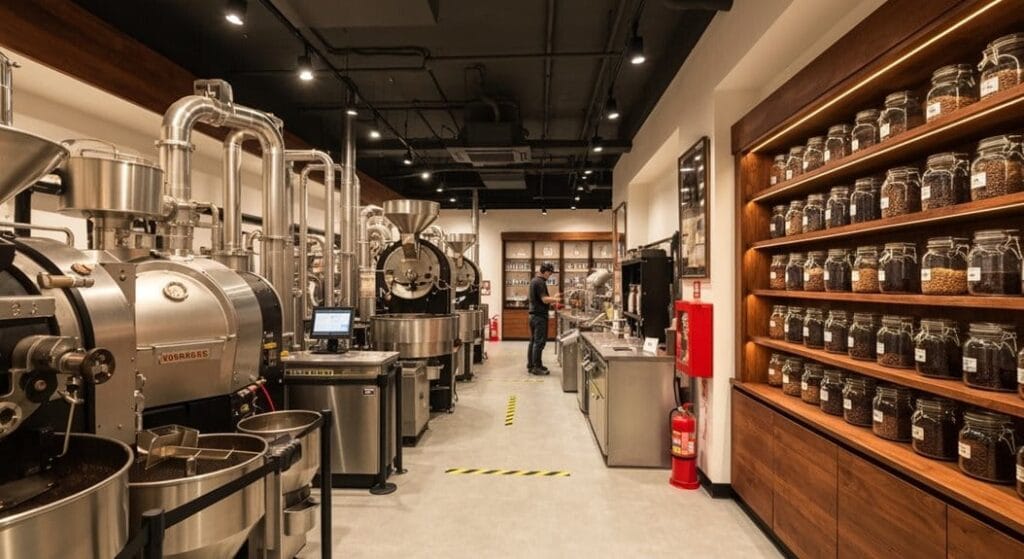 Coffee Roastery Layout: Maximize Efficiency