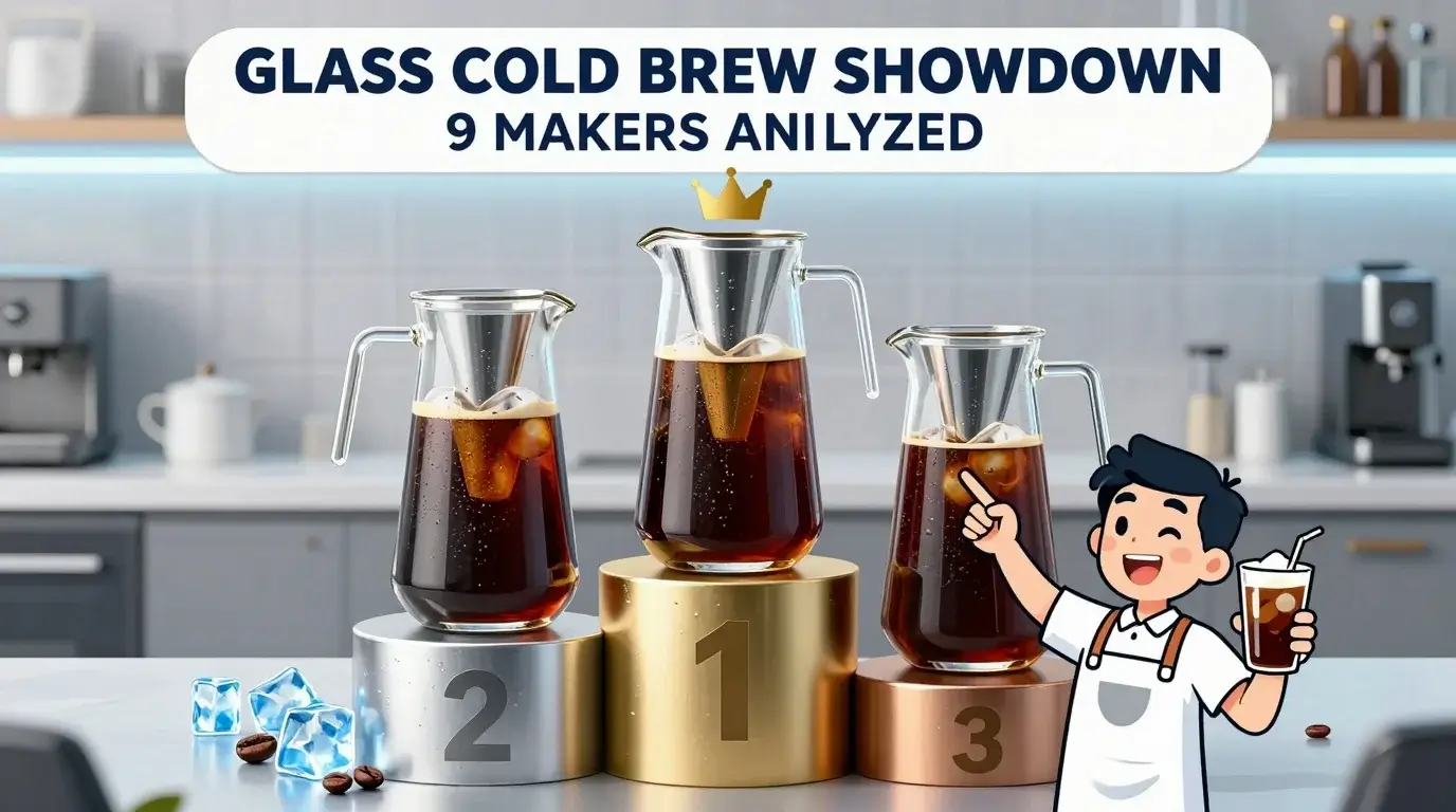 Best Glass Cold Brew Coffee Makers 2025 (1M+ Reviews)