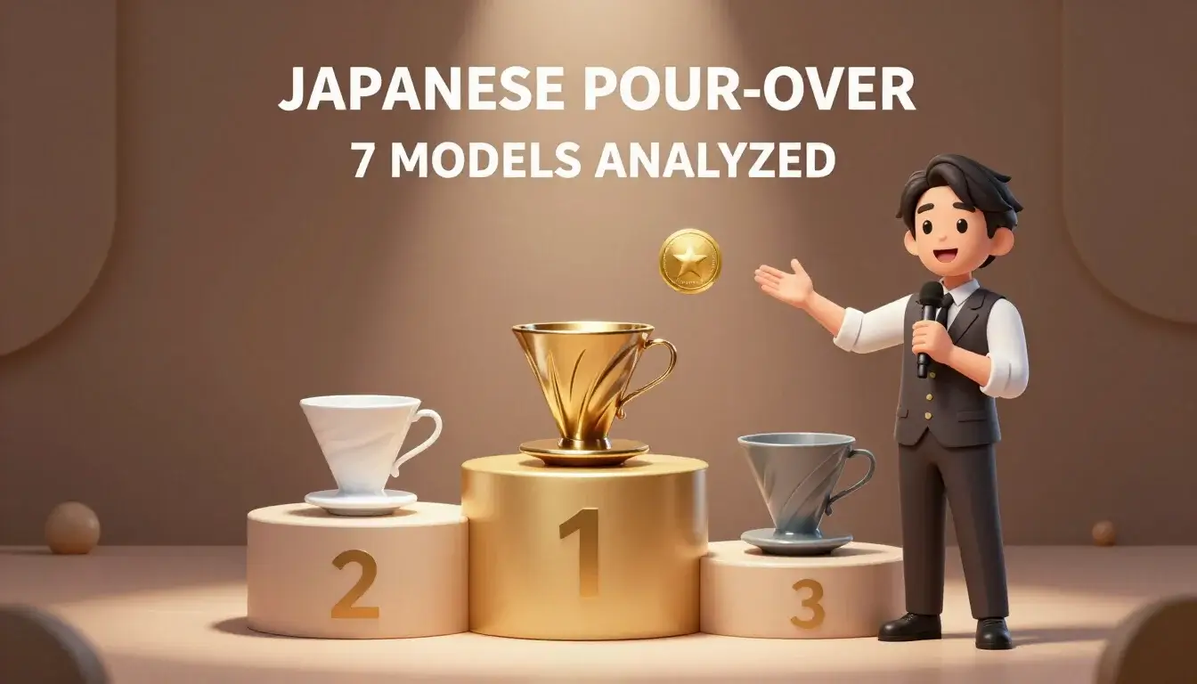 Best Japanese Pour Over Coffee Maker 2025: 4.8/5 by 53k Users